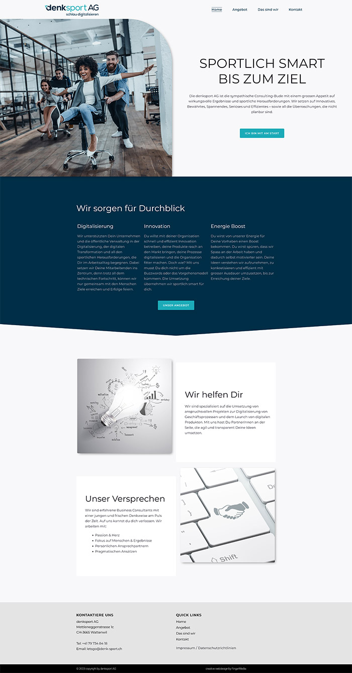 FingerMedia | Webdesign • 3D Rundgang • Photografie • Grafik